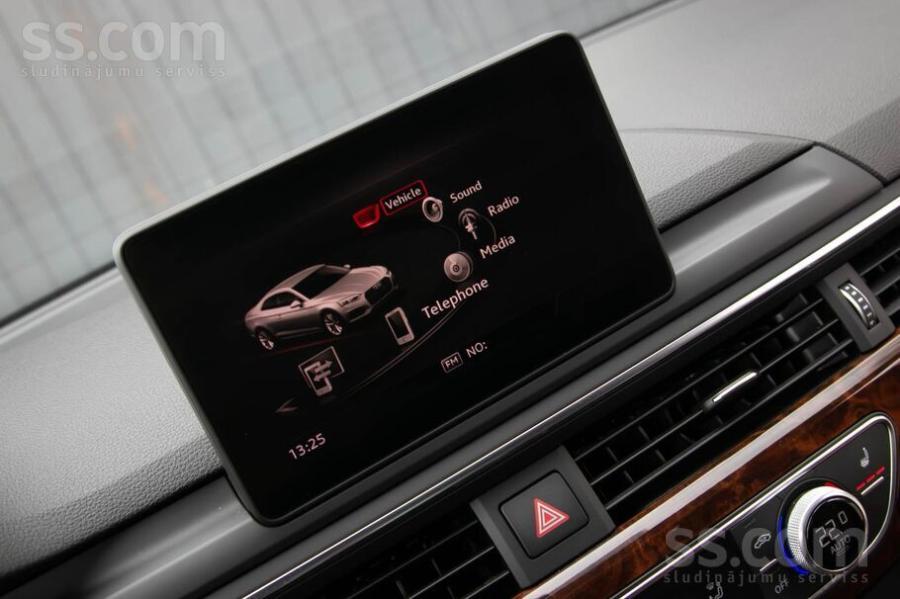 Melns Audi A5 2018 Tukums, ar dzinēja tilpumu 2.00 L un nobraukumu 88 tūkst. km par 21990 €, foto 24 vietnē AUTOMOTO.COM.LV