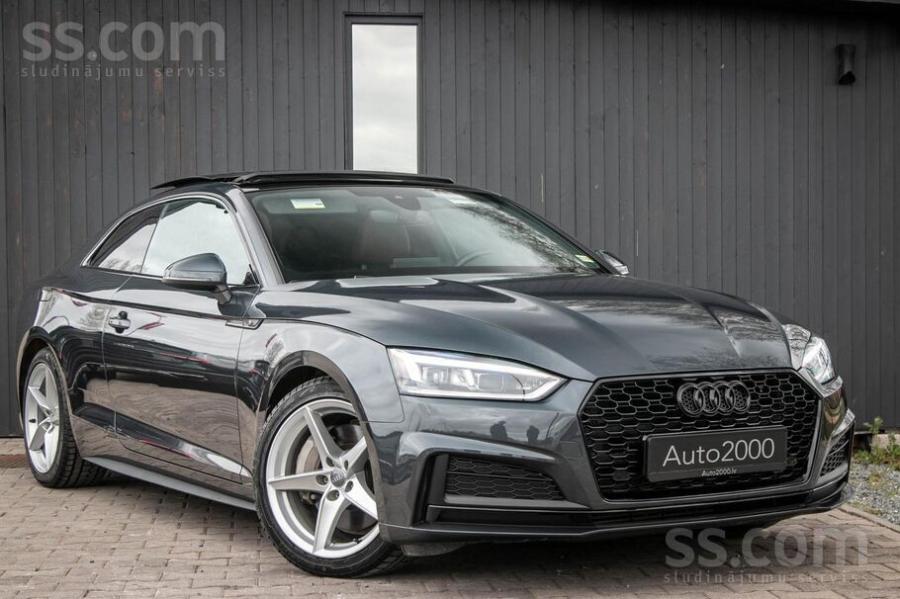 Melns Audi A5 2018 Tukums, ar dzinēja tilpumu 2.00 L un nobraukumu 88 tūkst. km par 21990 €, foto 33 vietnē AUTOMOTO.COM.LV