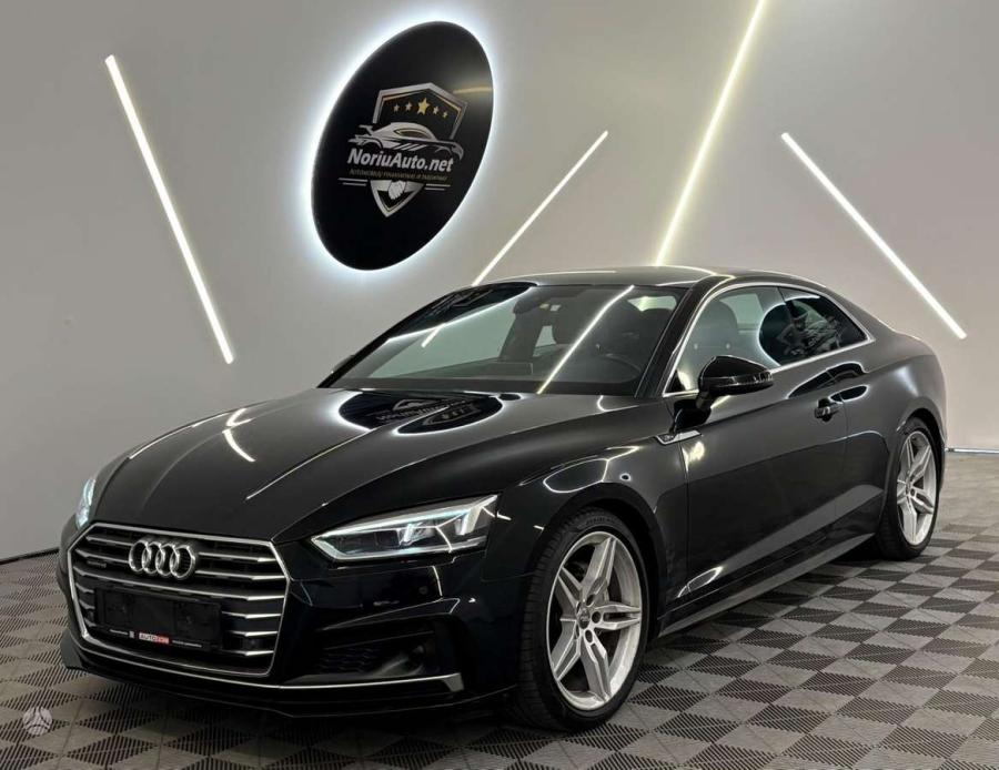 Melns Audi A5 2018 Marijampole, ar dzinēja tilpumu 1.97 L un nobraukumu 337 tūkst. km par 15500 €, foto 9 vietnē AUTOMOTO.COM.LV