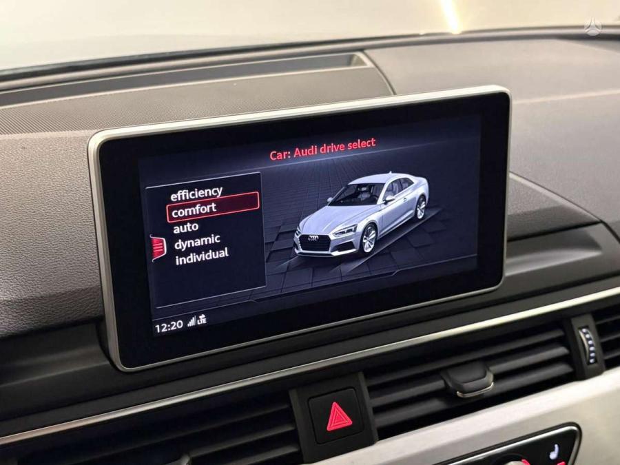 Melns Audi A5 2018 Marijampole, ar dzinēja tilpumu 1.97 L un nobraukumu 337 tūkst. km par 15500 €, foto 14 vietnē AUTOMOTO.COM.LV