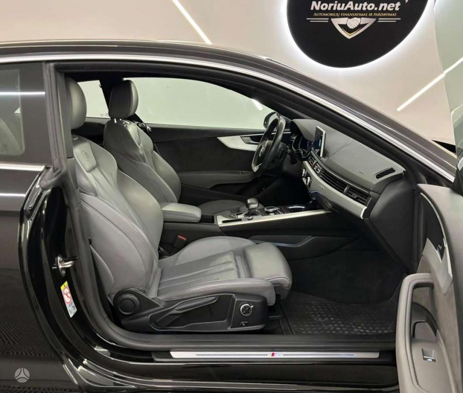 Melns Audi A5 2018 Marijampole, ar dzinēja tilpumu 1.97 L un nobraukumu 337 tūkst. km par 15500 €, foto 20 vietnē AUTOMOTO.COM.LV