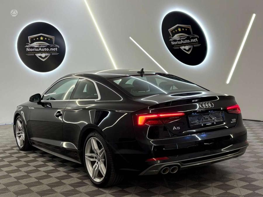 Melns Audi A5 2018 Marijampole, ar dzinēja tilpumu 1.97 L un nobraukumu 337 tūkst. km par 15500 €, foto 30 vietnē AUTOMOTO.COM.LV