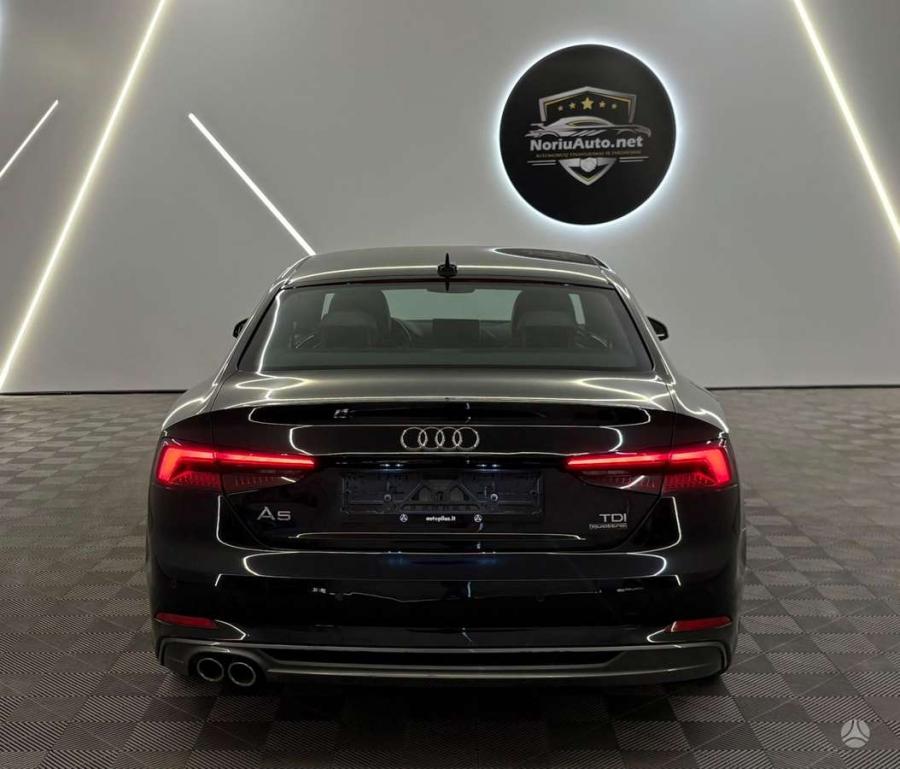 Melns Audi A5 2018 Marijampole, ar dzinēja tilpumu 1.97 L un nobraukumu 337 tūkst. km par 15500 €, foto 33 vietnē AUTOMOTO.COM.LV