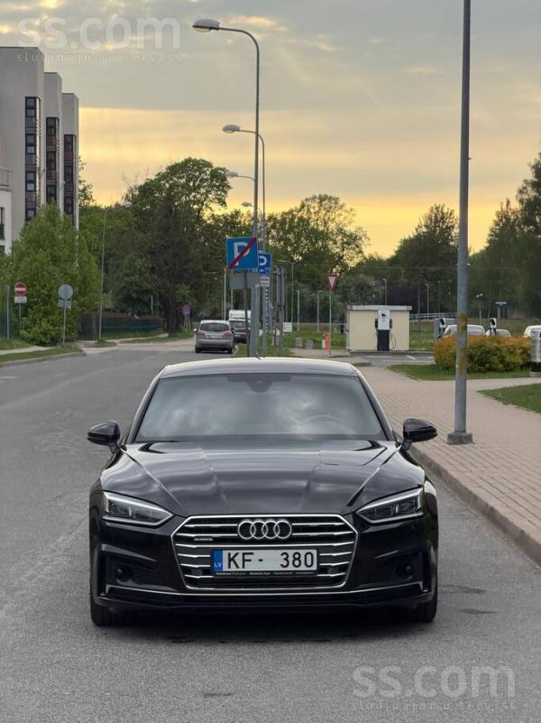 Melns Audi A5 2019 Rīga, ar dzinēja tilpumu 2.00 L un nobraukumu 104 tūkst. km par 19900 €, foto 5 vietnē AUTOMOTO.COM.LV