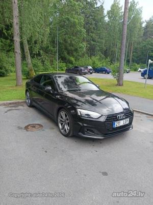 Melns Audi A5 2022 Tallina, ar dzinēja tilpumu 2.00 L un nobraukumu 24 tūkst. km par 31700 €, foto 3 vietnē AUTOMOTO.COM.LV