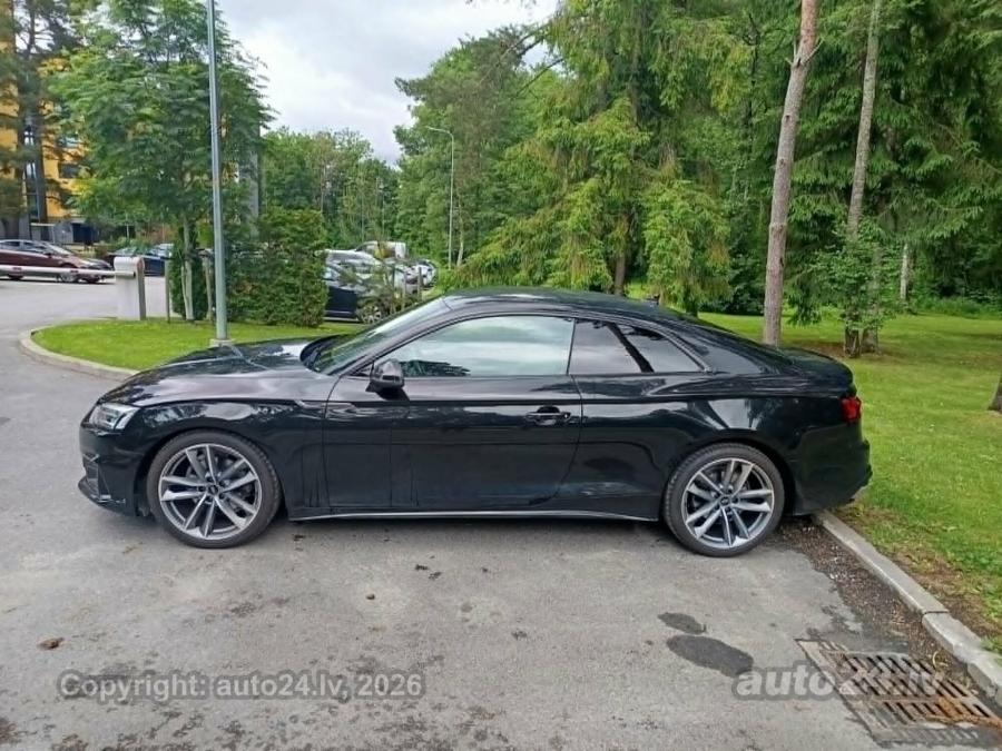Melns Audi A5 2022 Tallina, ar dzinēja tilpumu 2.00 L un nobraukumu 24 tūkst. km par 31700 €, foto 6 vietnē AUTOMOTO.COM.LV