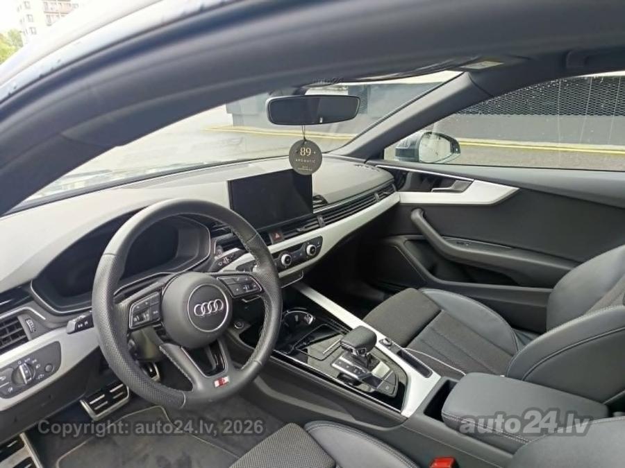 Melns Audi A5 2022 Tallina, ar dzinēja tilpumu 2.00 L un nobraukumu 24 tūkst. km par 31700 €, foto 9 vietnē AUTOMOTO.COM.LV