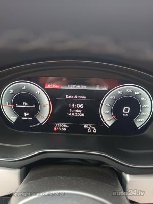 Melns Audi A5 2022 Tallina, ar dzinēja tilpumu 2.00 L un nobraukumu 24 tūkst. km par 31700 €, foto 10 vietnē AUTOMOTO.COM.LV