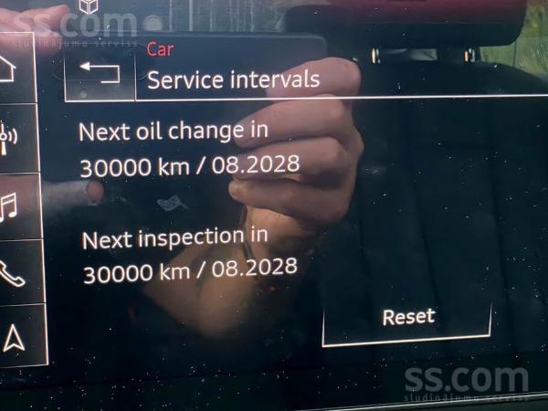 Черный Ауди А5 2024 в Рига, объемом двигателя 2.00 л и пробегом 28 тыс. км за 32600 €, фото 6 на AUTOMOTO.COM.LV