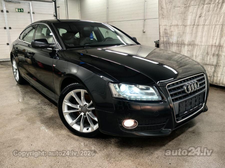Black Audi A5 2009 in Viljandi, with an engine capacity of 2.70 L and mileage of 314 thousand km for 6790 €, photo 3 on AUTOMOTO.COM.LV
