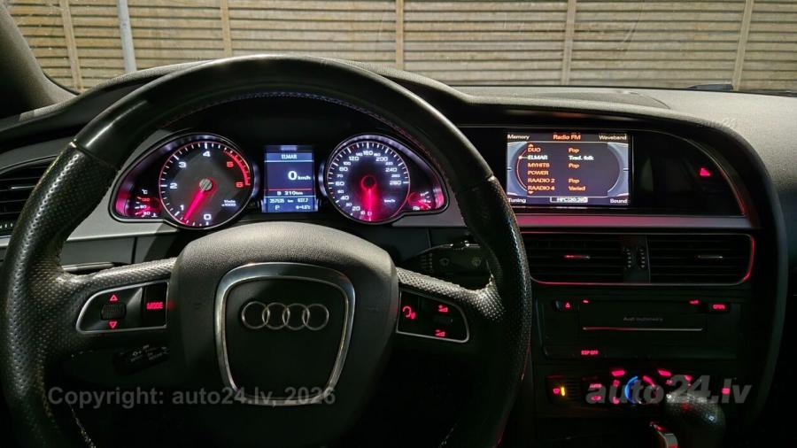 Melns Audi A5 2009 Jegeva, ar dzinēja tilpumu 2.70 L un nobraukumu 358 tūkst. km par 6500 €, foto 13 vietnē AUTOMOTO.COM.LV