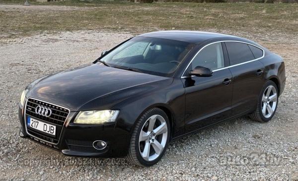 Melns Audi A5 2009 Tallina, ar dzinēja tilpumu 3.00 L un nobraukumu 354 tūkst. km par 7900 €, foto 1 vietnē AUTOMOTO.COM.LV