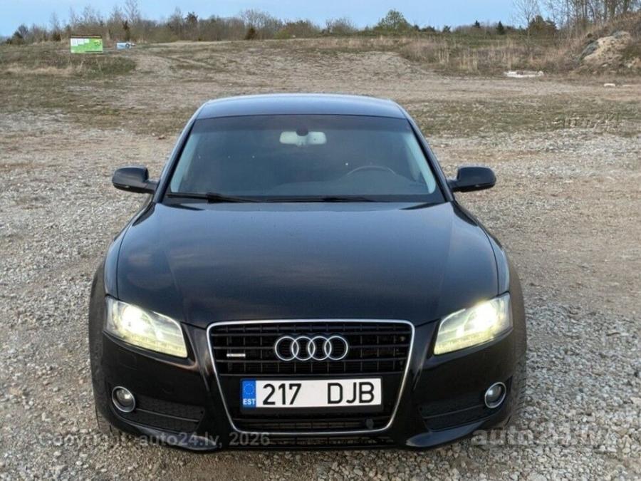 Black Audi A5 2009 in Tallinn, with an engine capacity of 3.00 L and mileage of 354 thousand km for 7900 €, photo 3 on AUTOMOTO.COM.LV