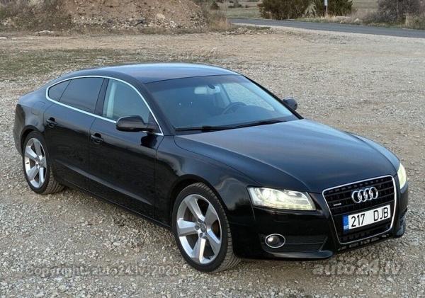 Melns Audi A5 2009 Tallina, ar dzinēja tilpumu 3.00 L un nobraukumu 354 tūkst. km par 7900 €, foto 3 vietnē AUTOMOTO.COM.LV