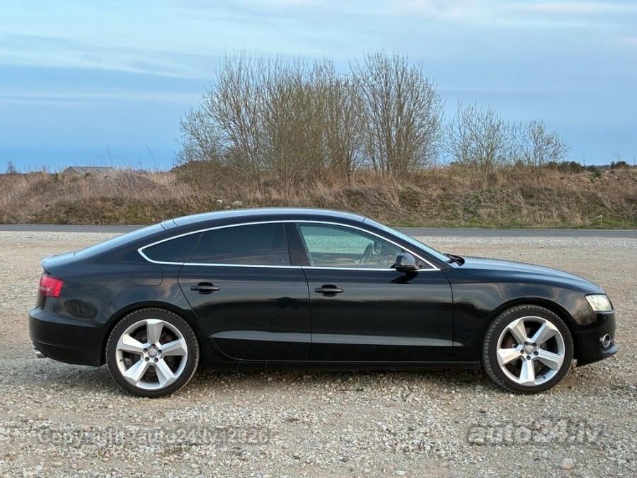 Black Audi A5 2009 in Tallinn, with an engine capacity of 3.00 L and mileage of 354 thousand km for 7900 €, photo 5 on AUTOMOTO.COM.LV