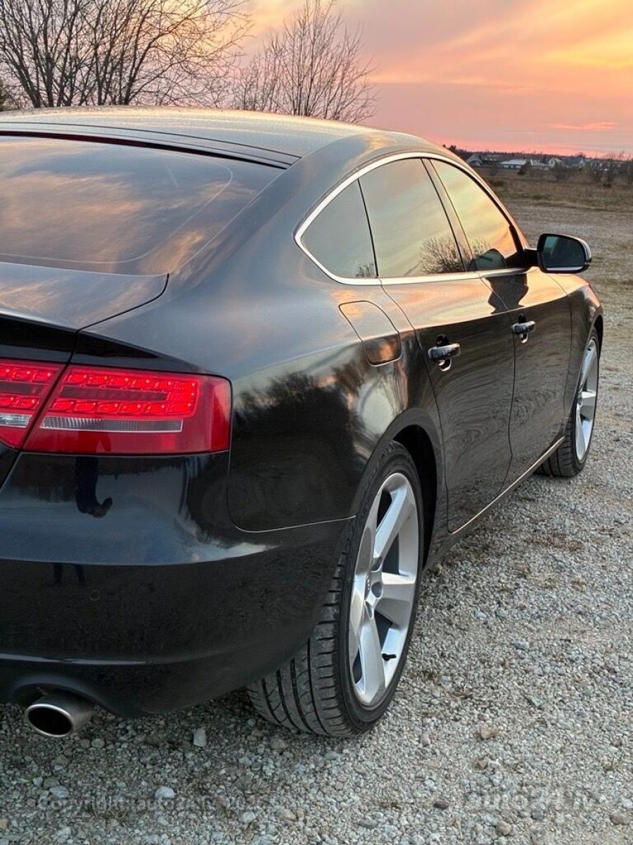 Black Audi A5 2009 in Tallinn, with an engine capacity of 3.00 L and mileage of 354 thousand km for 7900 €, photo 11 on AUTOMOTO.COM.LV