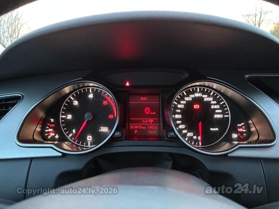 Black Audi A5 2009 in Tallinn, with an engine capacity of 3.00 L and mileage of 354 thousand km for 7900 €, photo 18 on AUTOMOTO.COM.LV