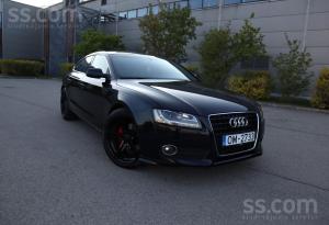 Black Audi A5 2009 in Riga, with an engine capacity of 3.00 L and mileage of 319 thousand km for 7990 €, photo 3 on AUTOMOTO.COM.LV