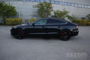 Black Audi A5 2009 in Riga, with an engine capacity of 3.00 L and mileage of 319 thousand km for 7990 €, photo 7 on AUTOMOTO.COM.LV