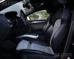 Black Audi A5 2009 in Riga, with an engine capacity of 3.00 L and mileage of 319 thousand km for 7990 €, photo 8 on AUTOMOTO.COM.LV