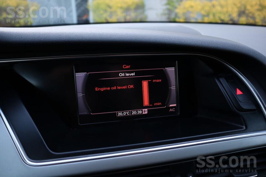 Black Audi A5 2009 in Riga, with an engine capacity of 3.00 L and mileage of 319 thousand km for 7990 €, photo 16 on AUTOMOTO.COM.LV