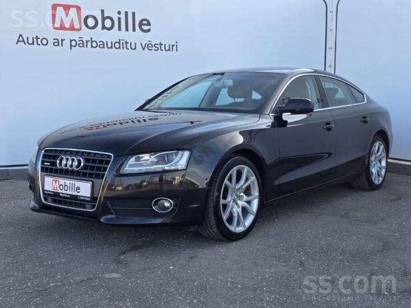 Black Audi A5 2009 in Riga, with an engine capacity of 2.00 L and mileage of 188 thousand km for 8800 €, photo 3 on AUTOMOTO.COM.LV