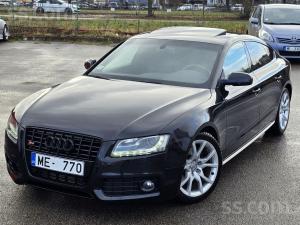 Черный Ауди А5 2009 в Рига, объемом двигателя 3.00 л и пробегом 325 тыс. км за 10990 €, фото  на AUTOMOTO.COM.LV
