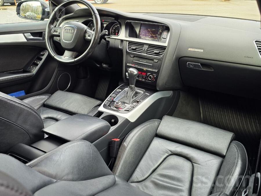 Melns Audi A5 2009 Rīga, ar dzinēja tilpumu 3.00 L un nobraukumu 325 tūkst. km par 10990 €, foto 9 vietnē AUTOMOTO.COM.LV