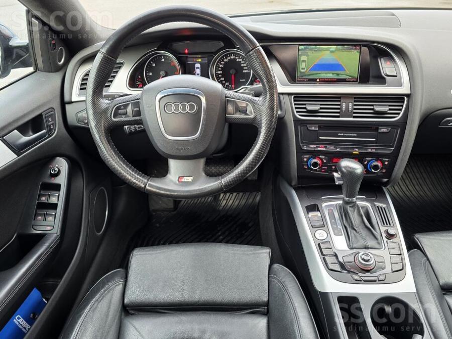 Melns Audi A5 2009 Rīga, ar dzinēja tilpumu 3.00 L un nobraukumu 325 tūkst. km par 10990 €, foto 11 vietnē AUTOMOTO.COM.LV