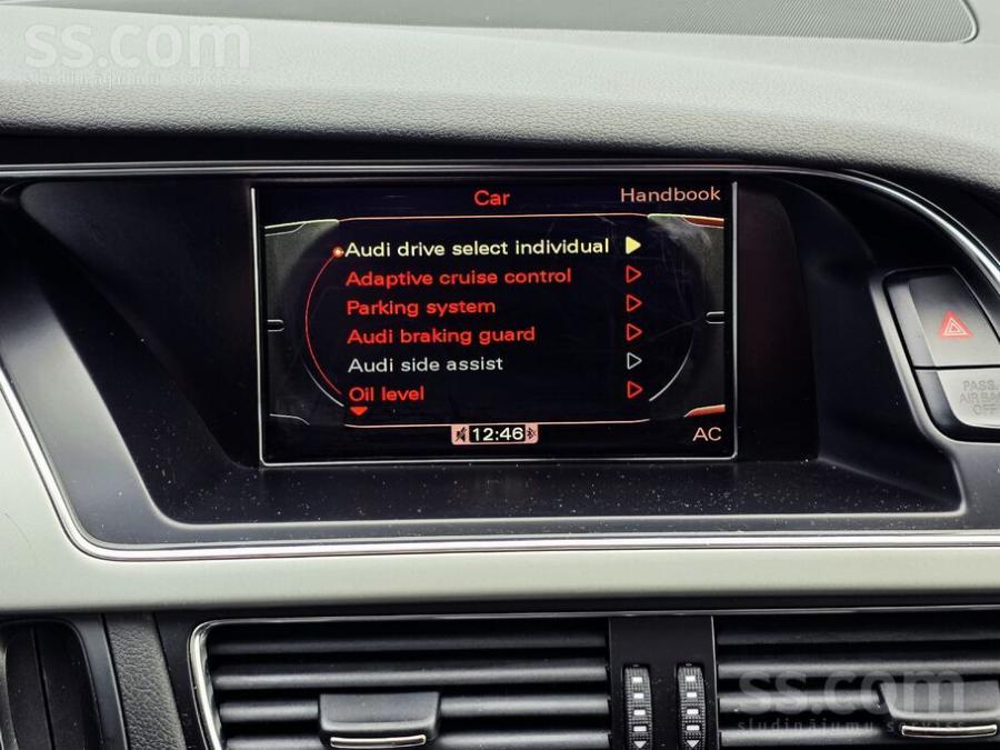 Melns Audi A5 2009 Rīga, ar dzinēja tilpumu 3.00 L un nobraukumu 325 tūkst. km par 10990 €, foto 18 vietnē AUTOMOTO.COM.LV