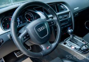 Black Audi A5 2009 in Cesis, with an engine capacity of 3.00 L and mileage of 219 thousand km for 6900 €, photo 16 on AUTOMOTO.COM.LV