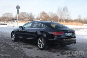 Black Audi A5 2009 in Liepaja, with an engine capacity of 3.00 L and mileage of 303 thousand km for 7500 €, photo 5 on AUTOMOTO.COM.LV