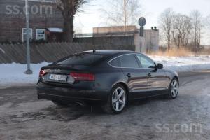 Black Audi A5 2009 in Liepaja, with an engine capacity of 3.00 L and mileage of 303 thousand km for 7500 €, photo 6 on AUTOMOTO.COM.LV