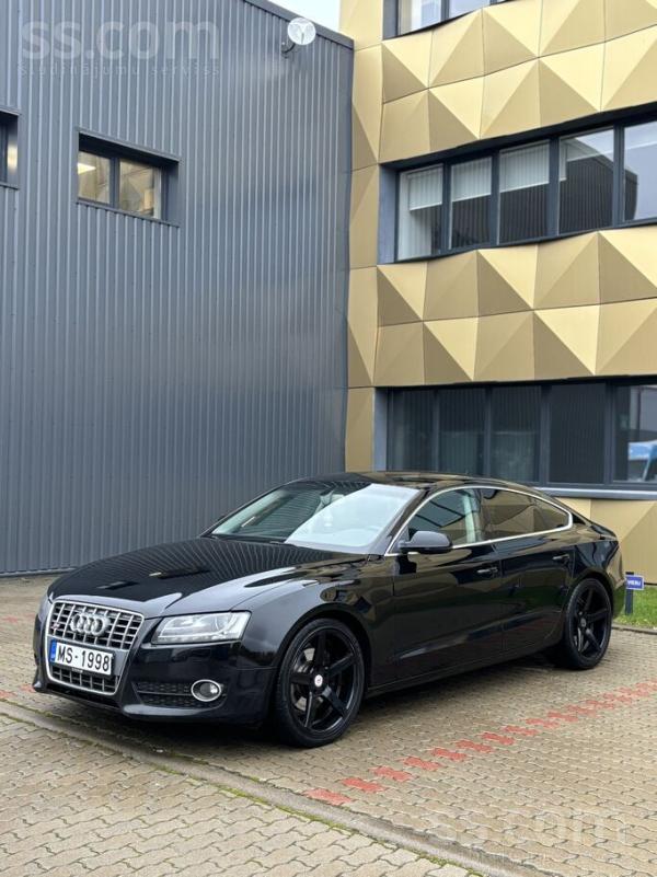 Melns Audi A5 2009 Liepāja, ar dzinēja tilpumu 3.00 L un nobraukumu 303 tūkst. km par 7500 €, foto 6 vietnē AUTOMOTO.COM.LV