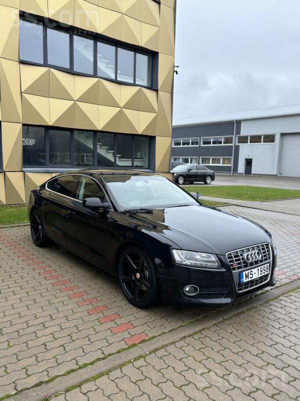 Melns Audi A5 2009 Liepāja, ar dzinēja tilpumu 3.00 L un nobraukumu 303 tūkst. km par 7500 €, foto 8 vietnē AUTOMOTO.COM.LV