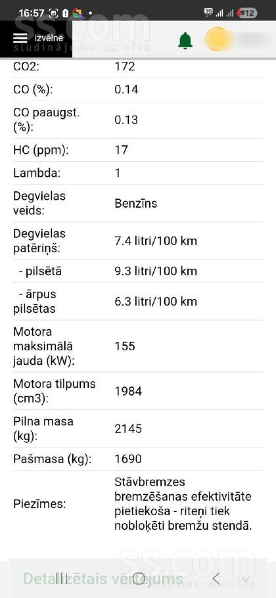 Черный Ауди А5 2009 в Рига, объемом двигателя 2.00 л и пробегом 0 тыс. км за 2390 €, фото 19 на AUTOMOTO.COM.LV