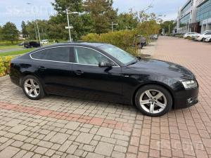 Melns Audi A5 2009 Rīga, ar dzinēja tilpumu 2.00 L un nobraukumu 226 tūkst. km par 8700 €, foto  vietnē AUTOMOTO.COM.LV