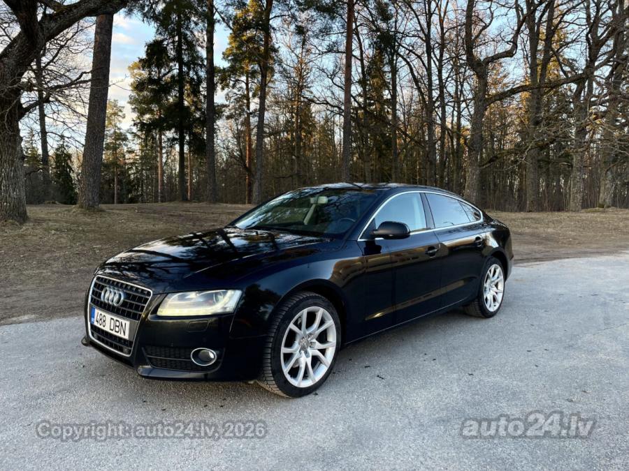 Black Audi A5 2010 in Elva, with an engine capacity of 2.00 L and mileage of 382 thousand km for 9500 €, photo 1 on AUTOMOTO.COM.LV