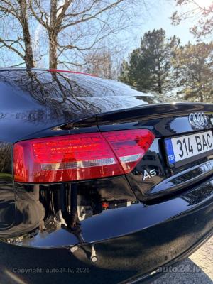 Black Audi A5 2010 in Tallinn, with an engine capacity of 2.70 L and mileage of 330 thousand km for 7500 €, photo 5 on AUTOMOTO.COM.LV