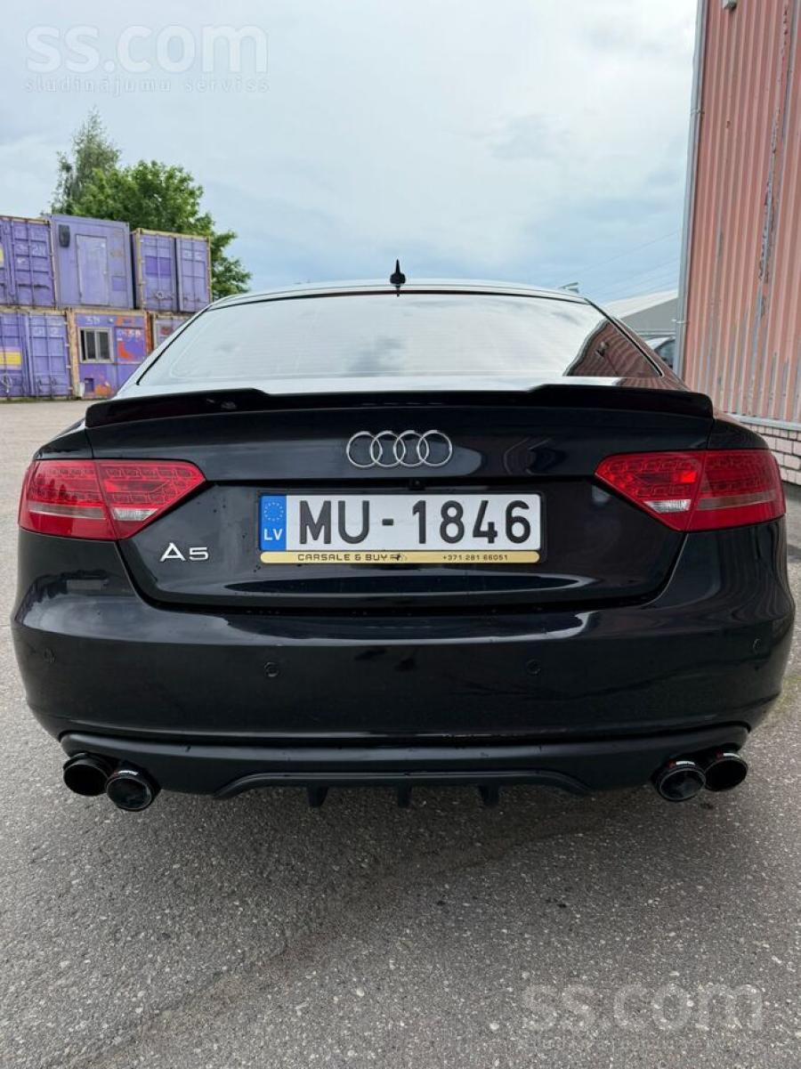 Melns Audi A5 2010 Rīga, ar dzinēja tilpumu 3.00 L un nobraukumu 0 tūkst. km par 7500 €, foto 13 vietnē AUTOMOTO.COM.LV