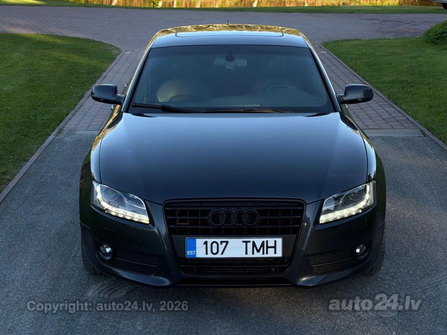 Black Audi A5 2010 in Tallinn, with an engine capacity of 3.00 L and mileage of 213 thousand km for 11500 €, photo 3 on AUTOMOTO.COM.LV