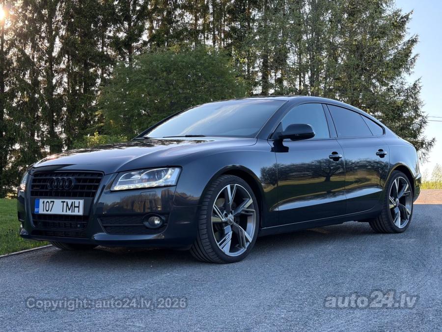 Black Audi A5 2010 in Tallinn, with an engine capacity of 3.00 L and mileage of 213 thousand km for 11500 €, photo 4 on AUTOMOTO.COM.LV