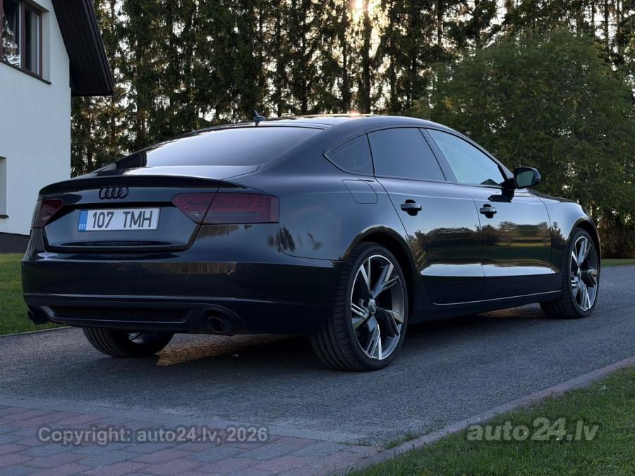 Black Audi A5 2010 in Tallinn, with an engine capacity of 3.00 L and mileage of 213 thousand km for 11500 €, photo 8 on AUTOMOTO.COM.LV