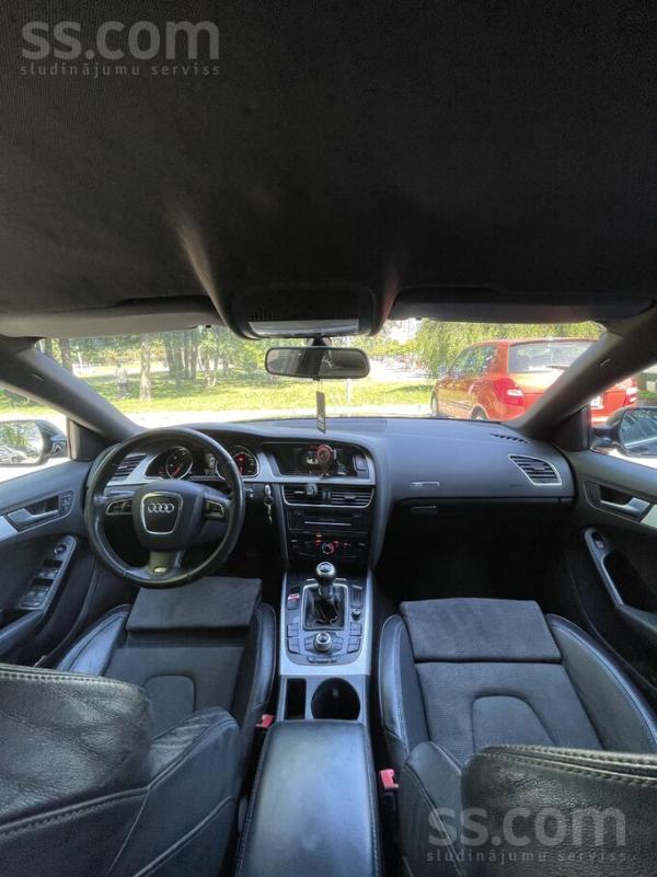 Черный Ауди А5 2010 в Рига, объемом двигателя 2.00 л и пробегом 312 тыс. км за 6800 €, фото 9 на AUTOMOTO.COM.LV