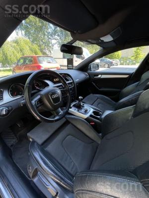Black Audi A5 2010 in Riga, with an engine capacity of 2.00 L and mileage of 312 thousand km for 6800 €, photo 12 on AUTOMOTO.COM.LV