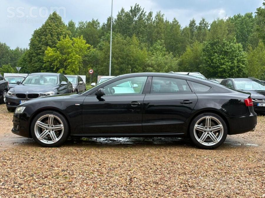 Melns Audi A5 2010 Kuldīga, ar dzinēja tilpumu 2.00 L un nobraukumu 271 tūkst. km par 8990 €, foto 6 vietnē AUTOMOTO.COM.LV