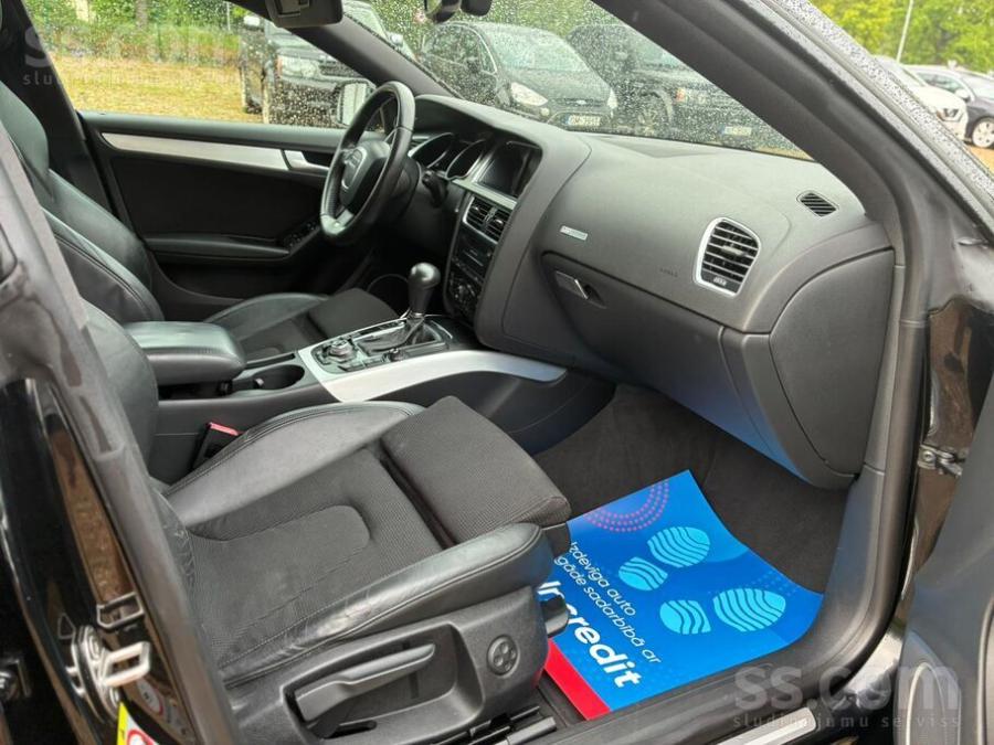 Melns Audi A5 2010 Kuldīga, ar dzinēja tilpumu 2.00 L un nobraukumu 271 tūkst. km par 8990 €, foto 14 vietnē AUTOMOTO.COM.LV