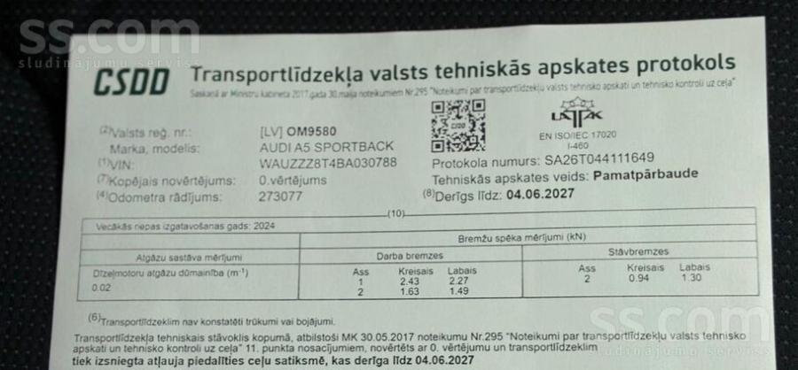 Melns Audi A5 2010 Kuldīga, ar dzinēja tilpumu 2.00 L un nobraukumu 271 tūkst. km par 8990 €, foto 31 vietnē AUTOMOTO.COM.LV