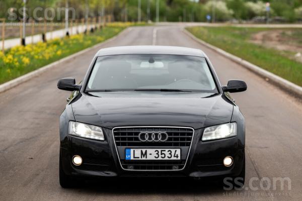 Melns Audi A5 2010 Liepāja, ar dzinēja tilpumu 2.00 L un nobraukumu 283 tūkst. km par 8800 €, foto 7 vietnē AUTOMOTO.COM.LV