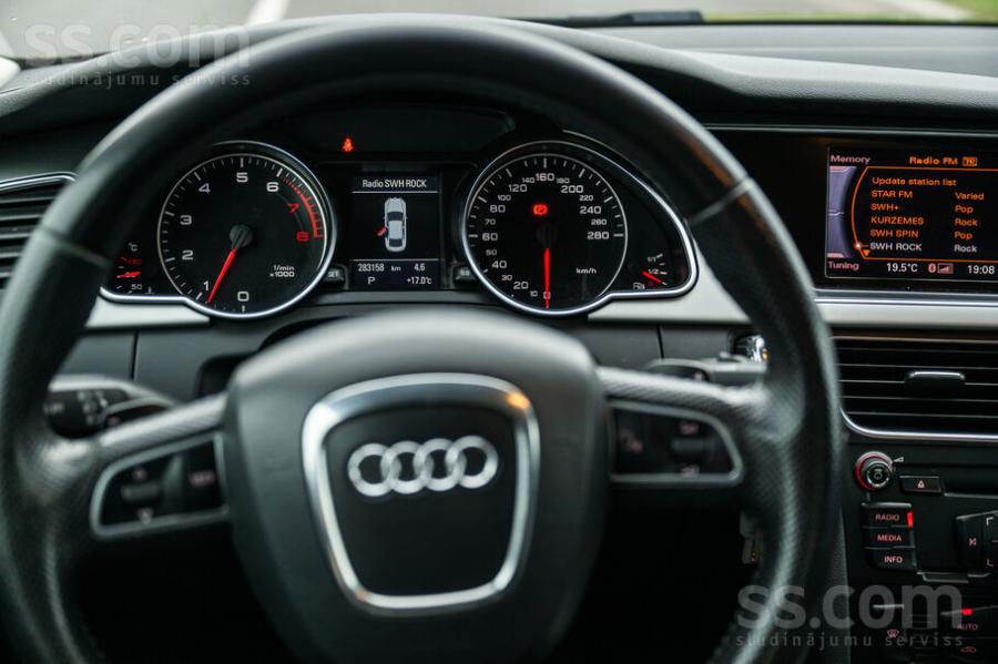 Melns Audi A5 2010 Liepāja, ar dzinēja tilpumu 2.00 L un nobraukumu 283 tūkst. km par 8800 €, foto 13 vietnē AUTOMOTO.COM.LV